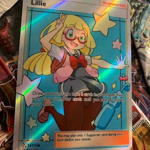 Lillie Trainer Card Full Art - Etsy