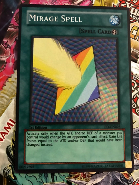 Custom Orica Card Mirage Spell - Etsy