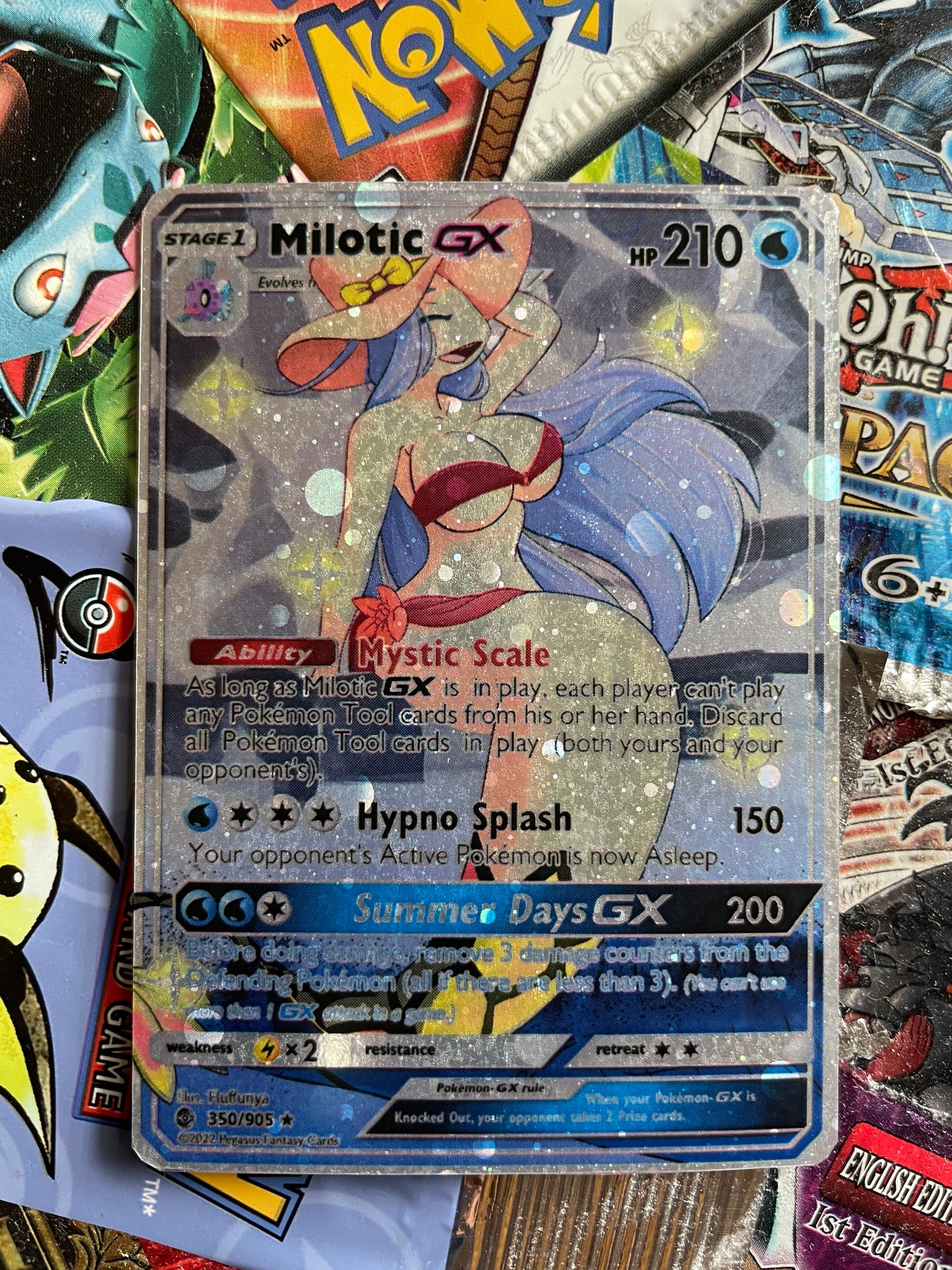 Custom Pokewaifu Milotic GX! - Etsy
