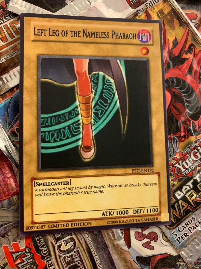 Custom orica card Nameless Pharaoh set | Etsy