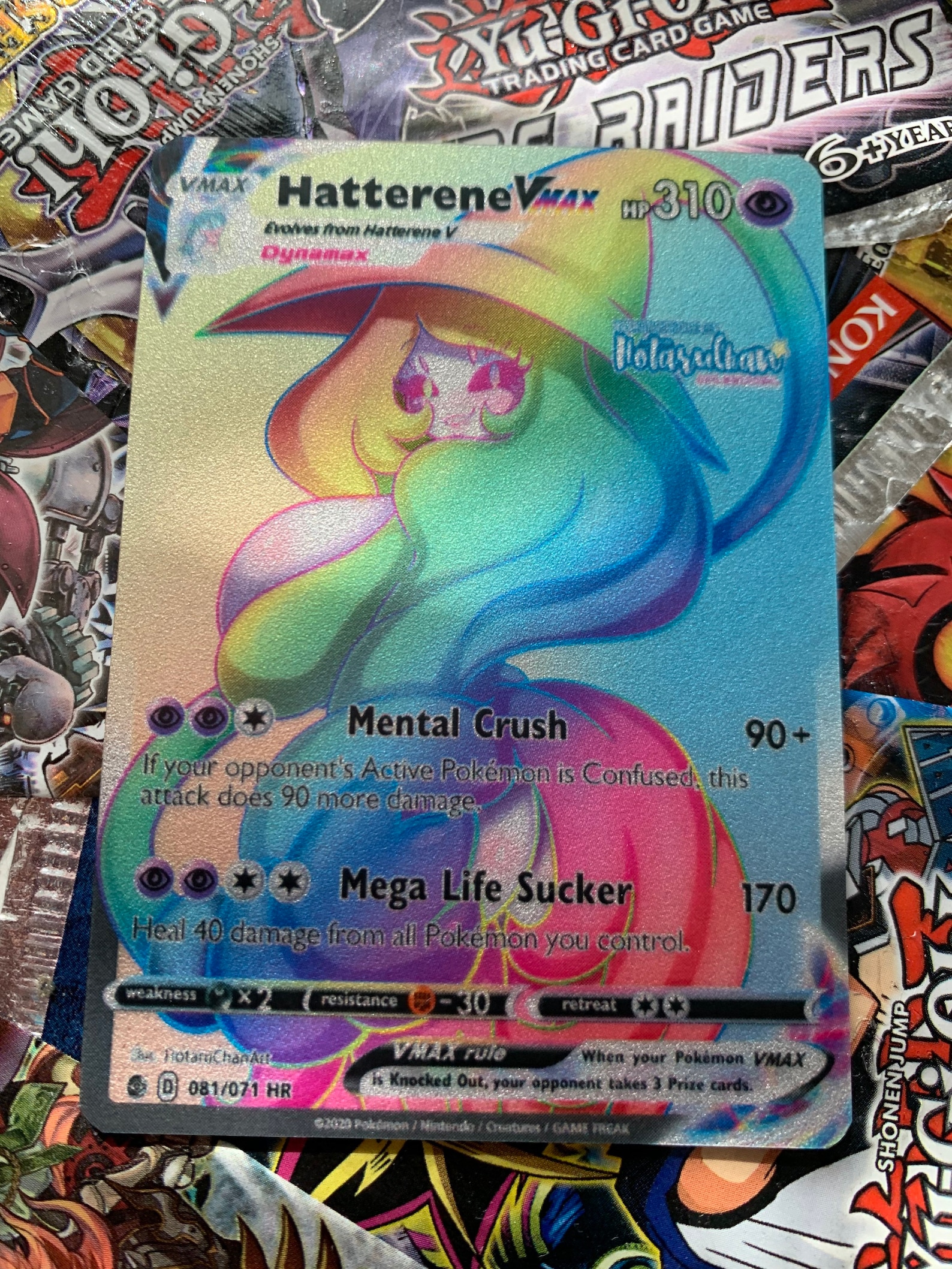 Custom Full Art Hatterene Vmax! - Etsy