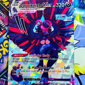 Custom Full Art Corviknight Vmax - Etsy