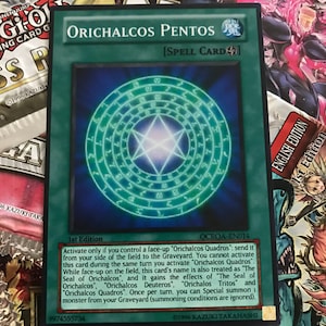 Custom Card the Seals of Orichalcos! - Etsy