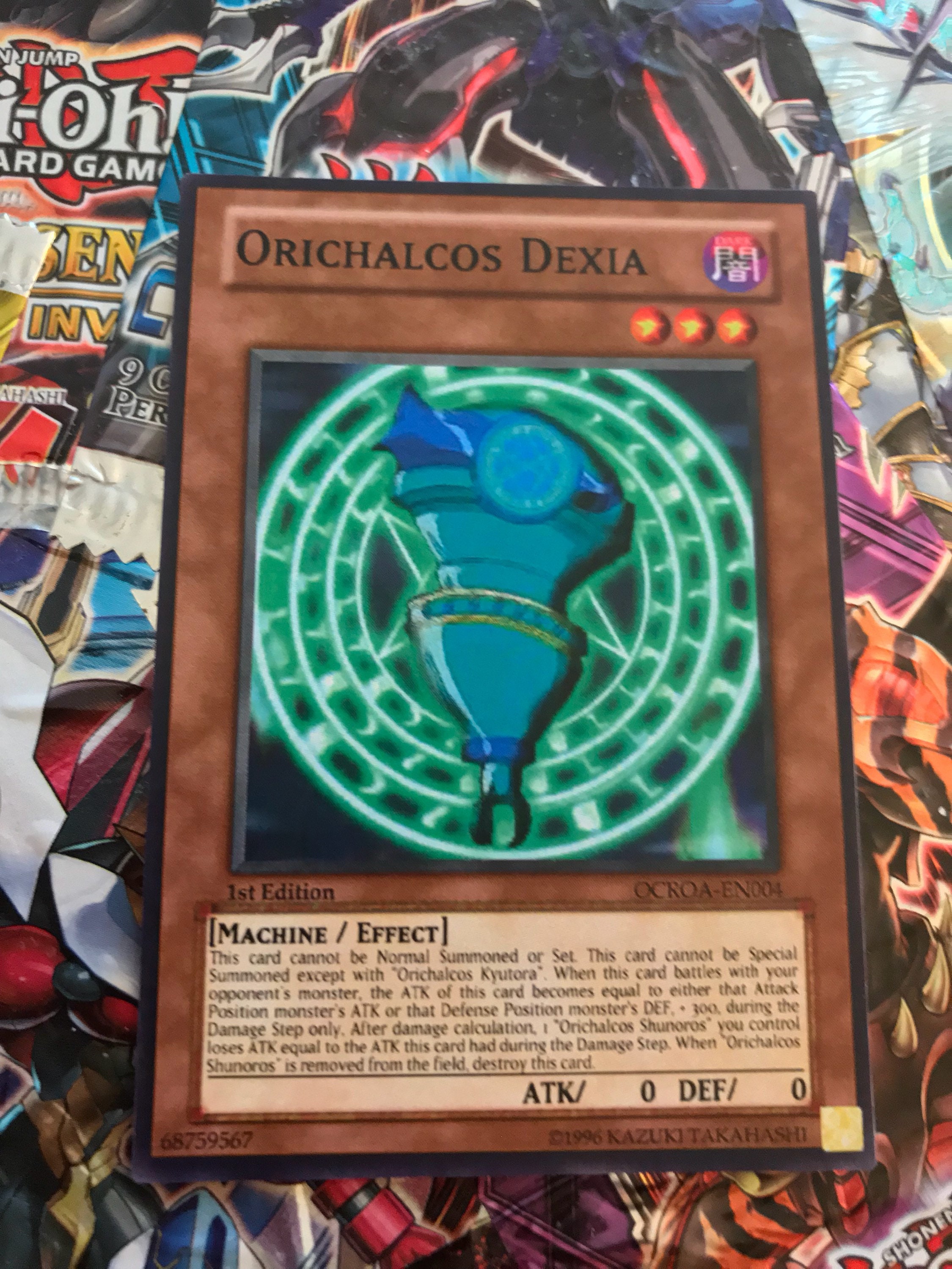 Custom Orica Card Orichalcos Shunoros/dexia/aristeros Set - Etsy