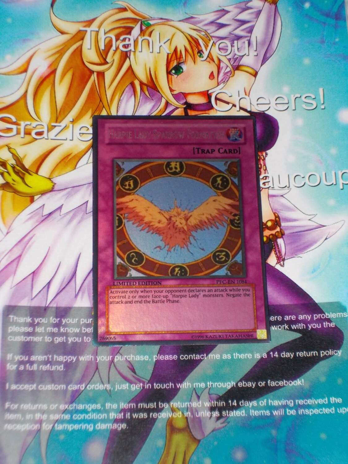 Orica Custom Trap Card Choose Your Card List 1 - Etsy