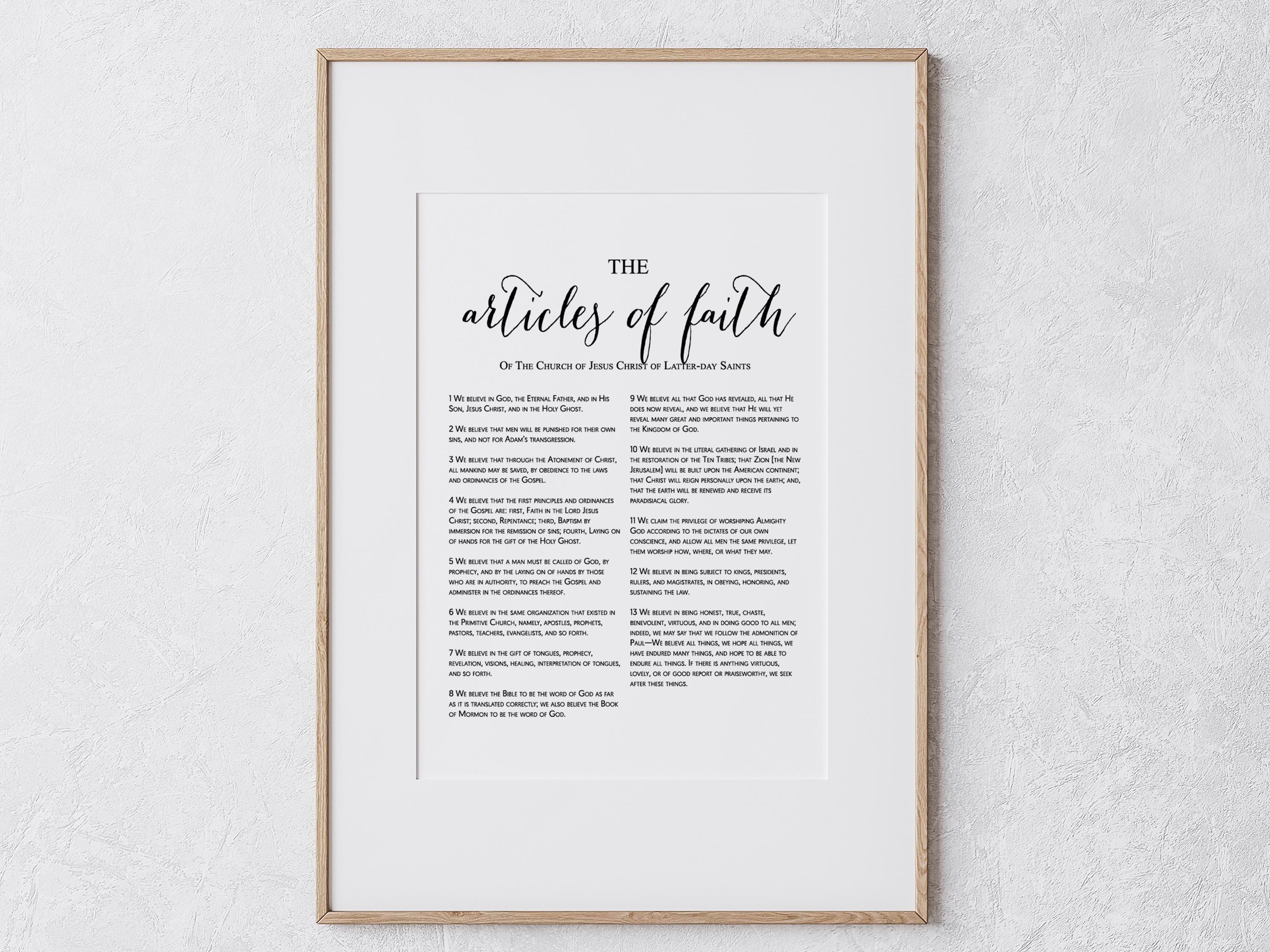 LDS Proclamation Bundle | the Living Christ | Family Proclamation ...