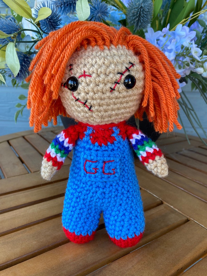 Handmade Crochet Amigurumi Chucky - Etsy