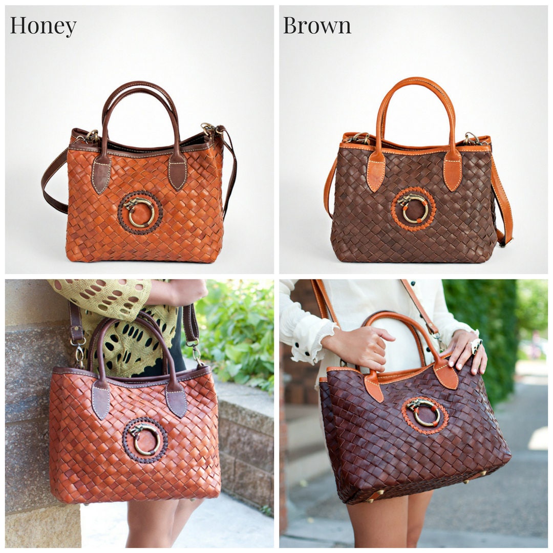 Leather Bags Renaissance Bag Leather Handbags Brown Leather - Etsy
