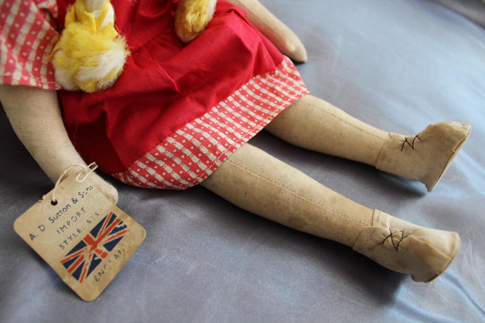 Vintage A.D. Sutton & Sons Doll Authentic Blonde A.D. Sutton - Etsy