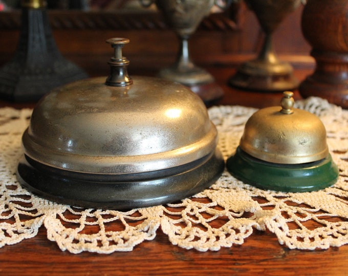 Extra Large Hotel Bell, Giant Front Desk Bell, Large Metal Lobby ...