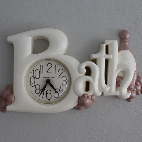 Bathroom Clock for Wall - Etsy