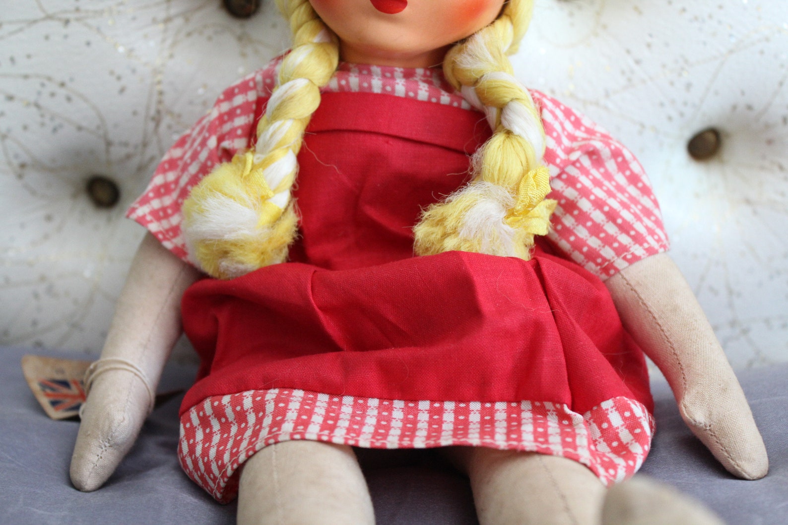 Vintage A.D. Sutton & Sons Doll Authentic Blonde A.D. Sutton - Etsy