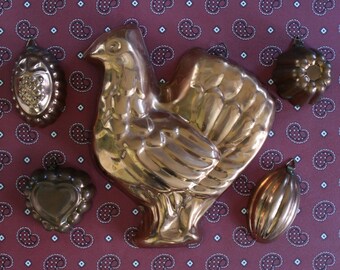 Copper Chicken Mold - Etsy