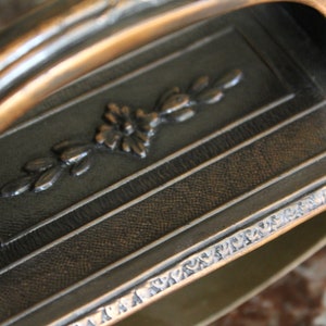 Antique Copper Ink Blotter, 1800s Ornate Copper Roller Blotter With ...