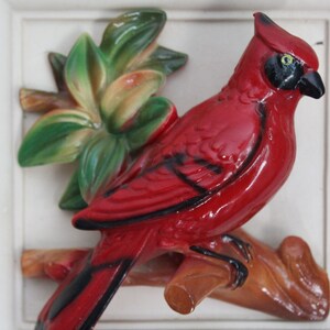 Retro Universal Statuary Cardinal Wall Plaque Vintage 3D - Etsy