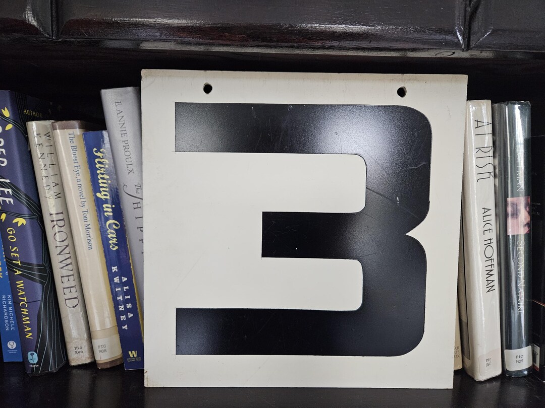 Choose One Scoreboard Number, Vintage Black and White Marquee Numbers ...