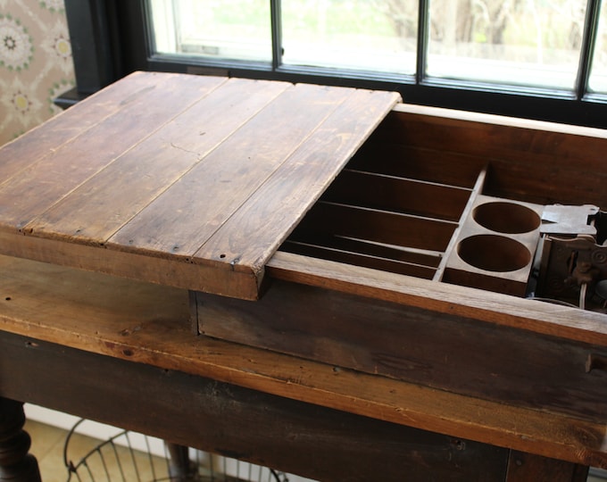 Antique Cash Register Till, Tucker's Lock Alarm Till, Country Store ...
