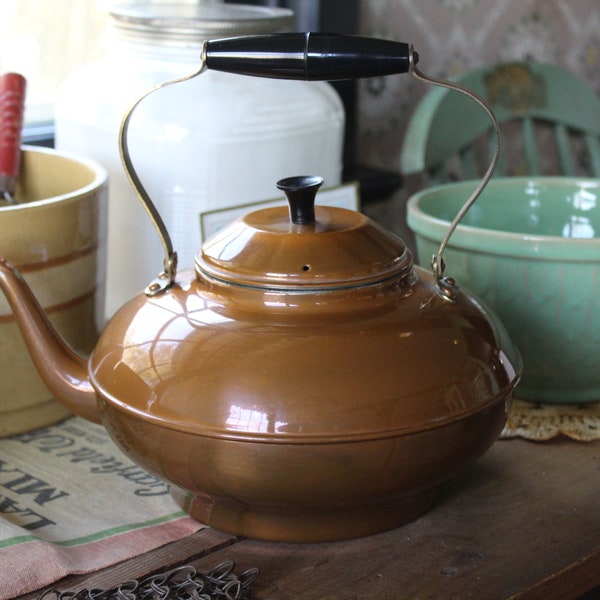 Copper Tea Pot - Etsy