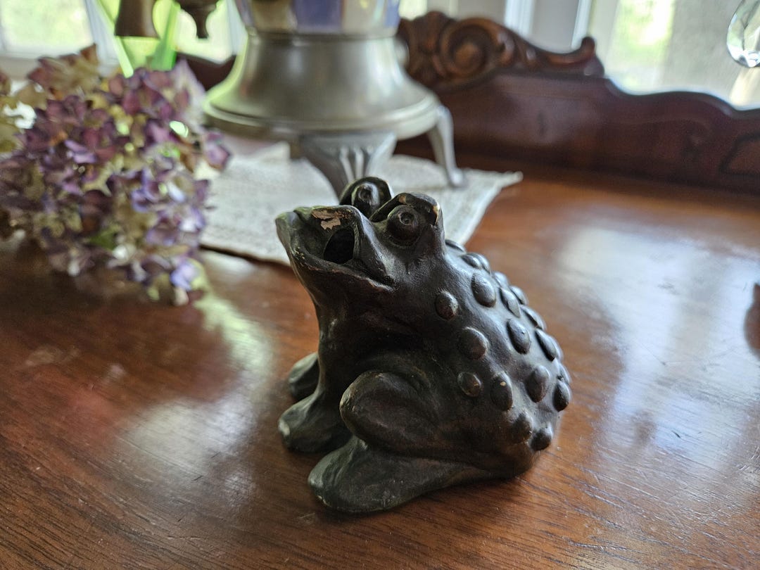 Rare Vintage Guiro Frog, 1970s GHS Guiro Percussion Frog, Gould Holcomb ...