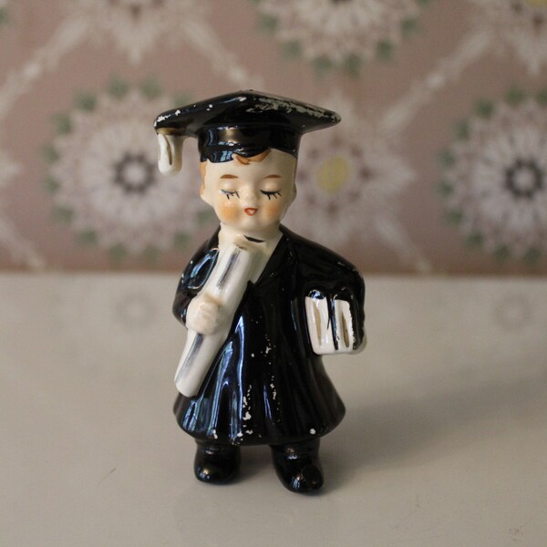 Ceramic Graduation Figurine - Etsy