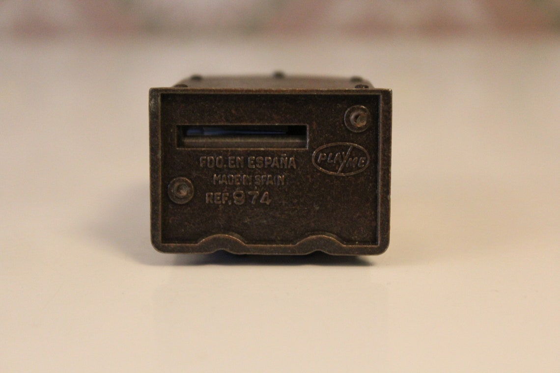 Vintage Miniature Play Me Gothic Arch Radio Pencil Sharpener - Etsy