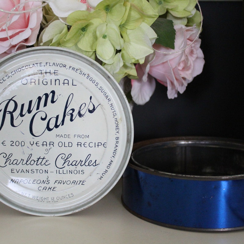 Vintage Cake Tin - Etsy