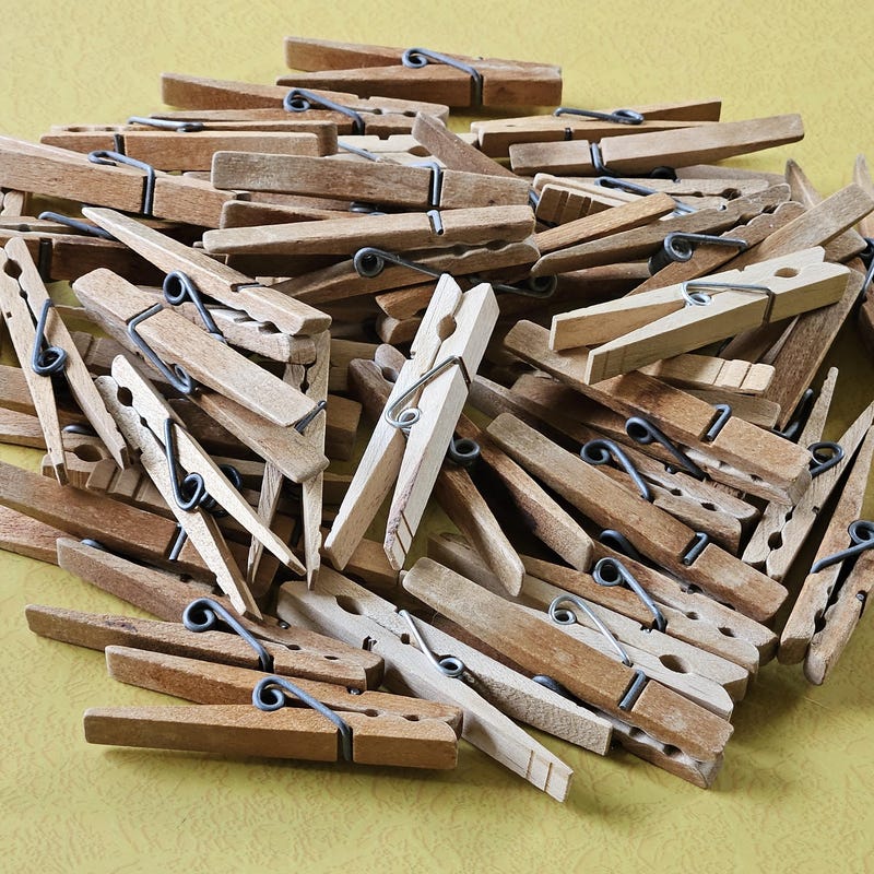 Plastic Clothespins - Etsy