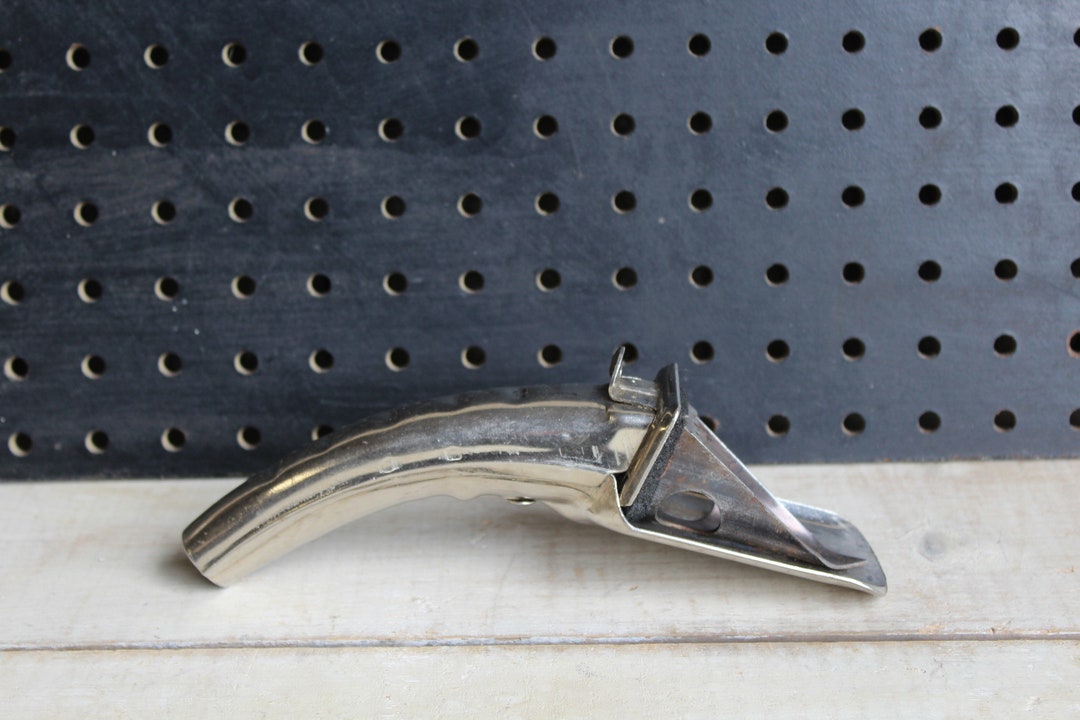 Vintage Oil Can Spout, J-mark Pouring Spout, 1970s Chrome Pour Spout ...