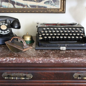 Antique Copper Ink Blotter, 1800s Ornate Copper Roller Blotter With ...