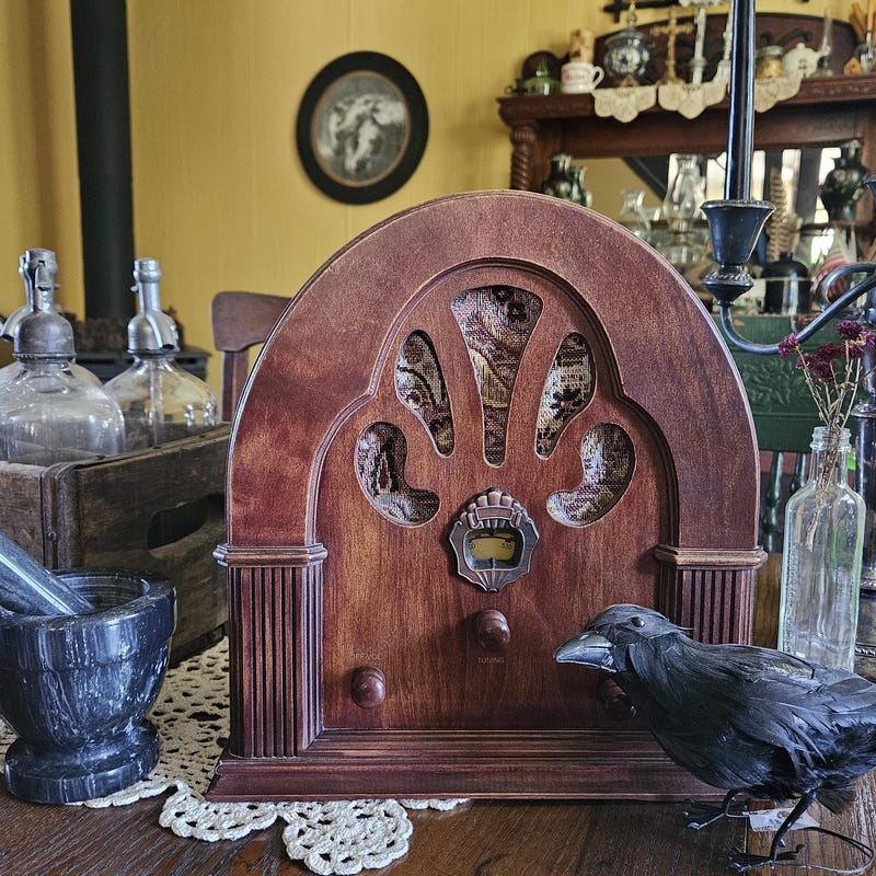 Antique Radio - Etsy