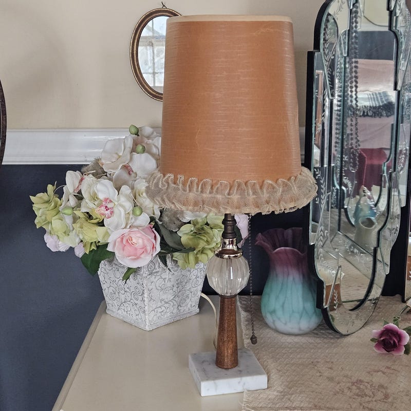 Ruffled Lamp Shade - Etsy