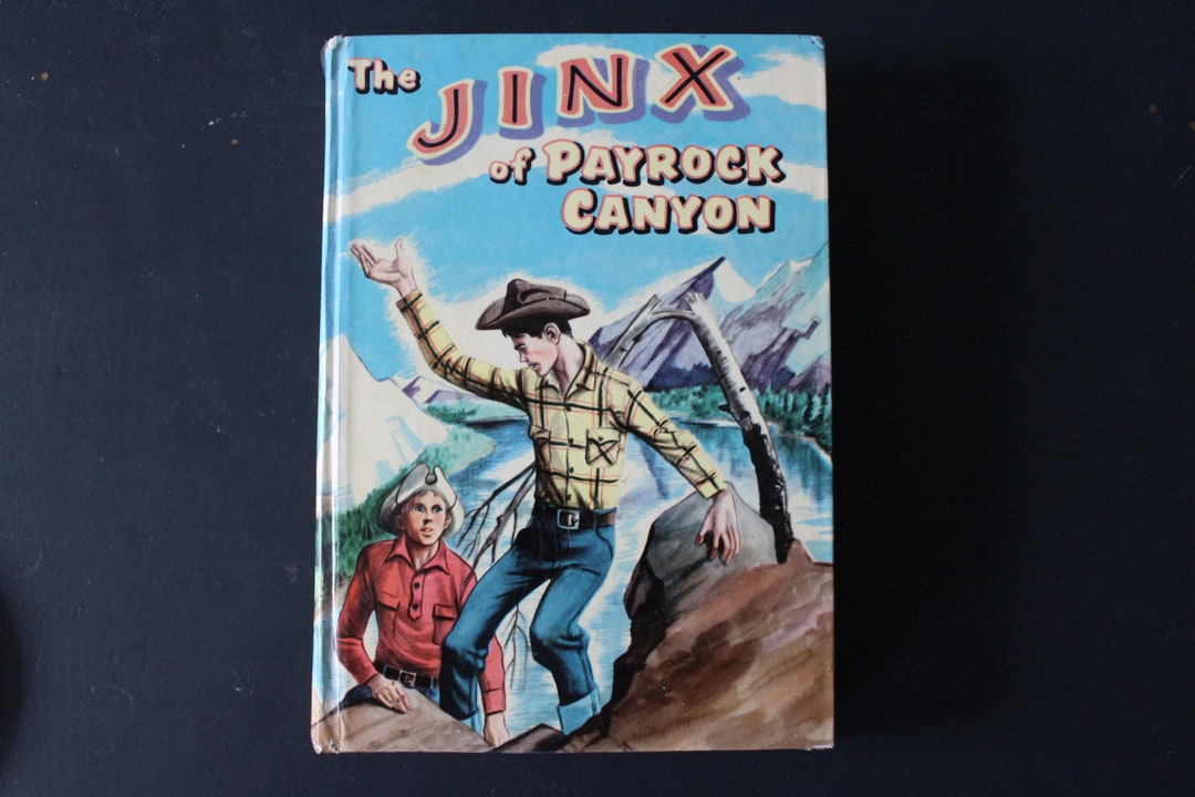 Vintage the Jinx of Payrock Canyon Book by Troy Nesbit, 1950s Western ...