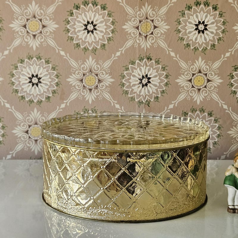 Metal Cake Canisters - Etsy