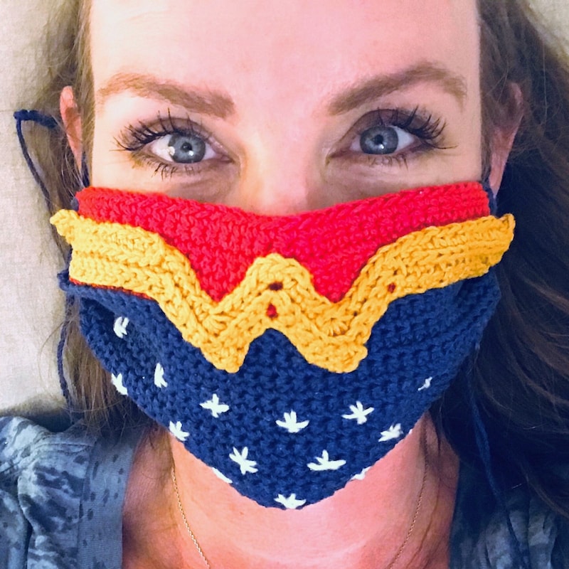 Wonder Women Mask - Etsy