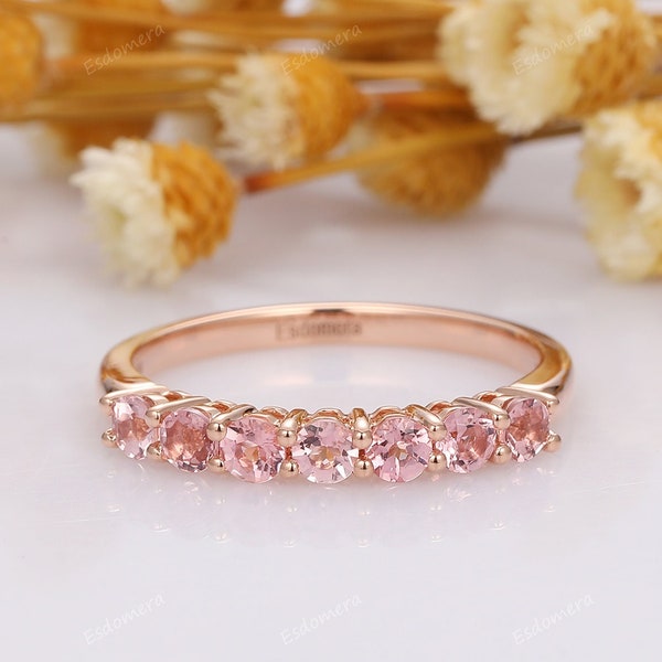 Pink Tourmaline Ring - Etsy