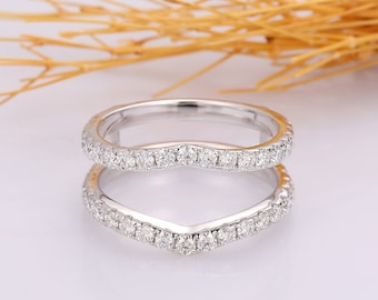 Double Band Wedding Ring - Etsy