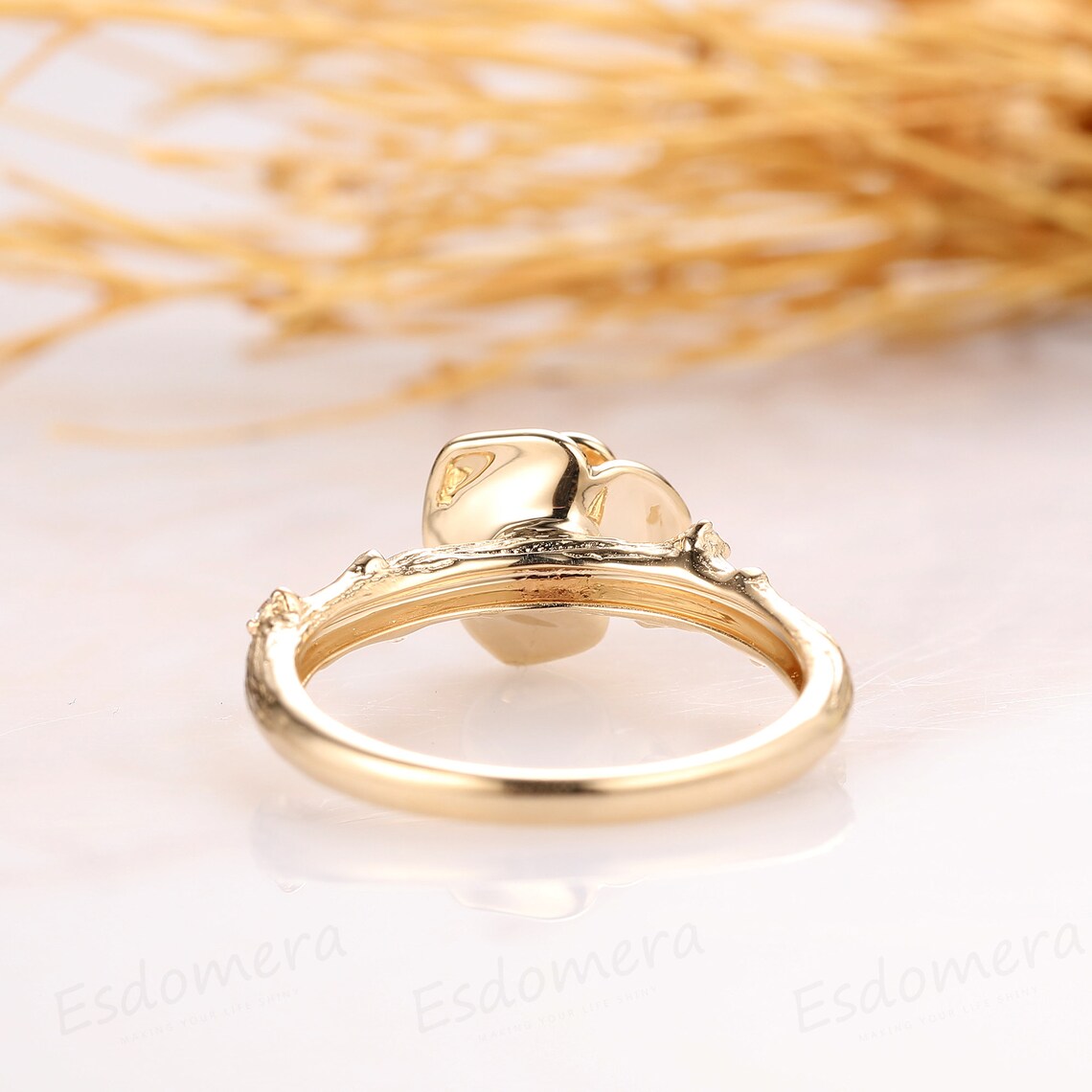 Floral Diamond Ring Diamond Rose Flower Design Ring 0.04ctw - Etsy