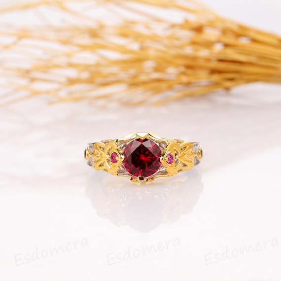 Zelda Ring Video Game Zelda Inspired Two Tone Color Triforce | Etsy