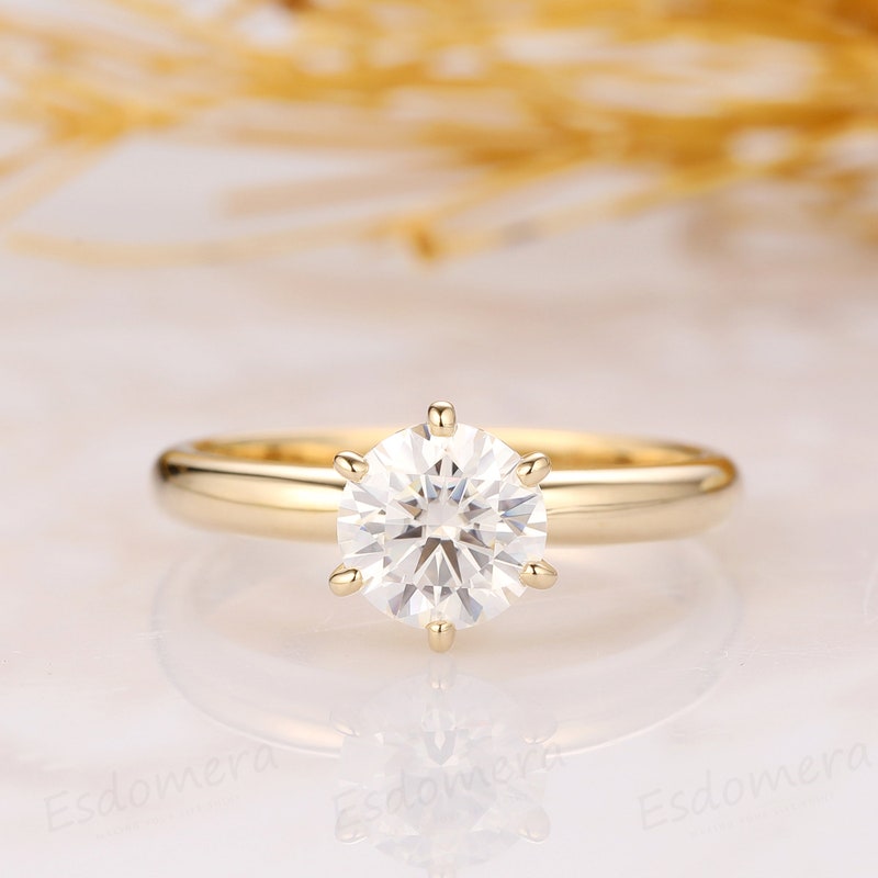Gold Promise Ring - Etsy