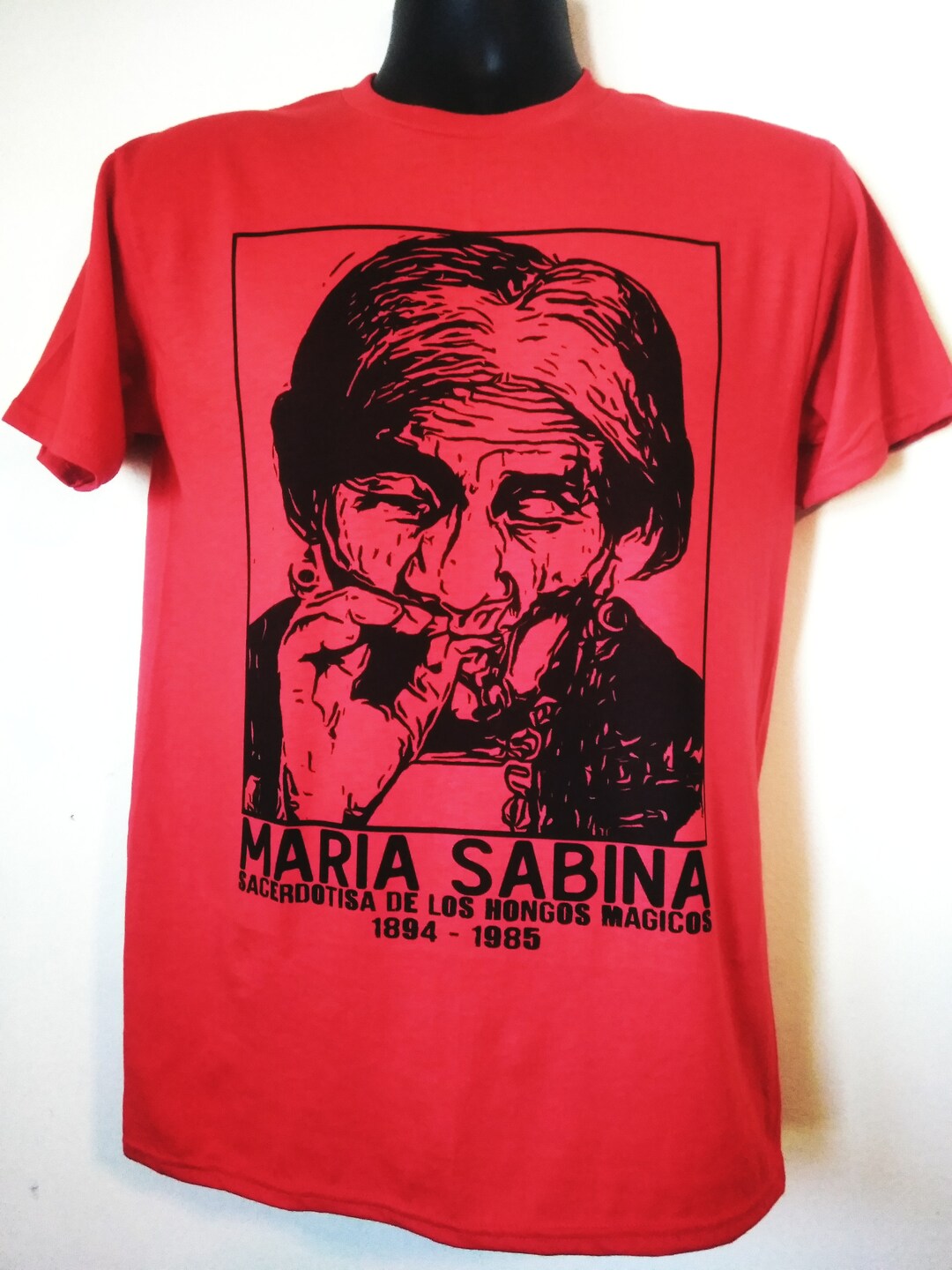 MARIA SABINA, Sacerdotisa De Los Hongos Magicos T-shirt, Sabina Was the ...