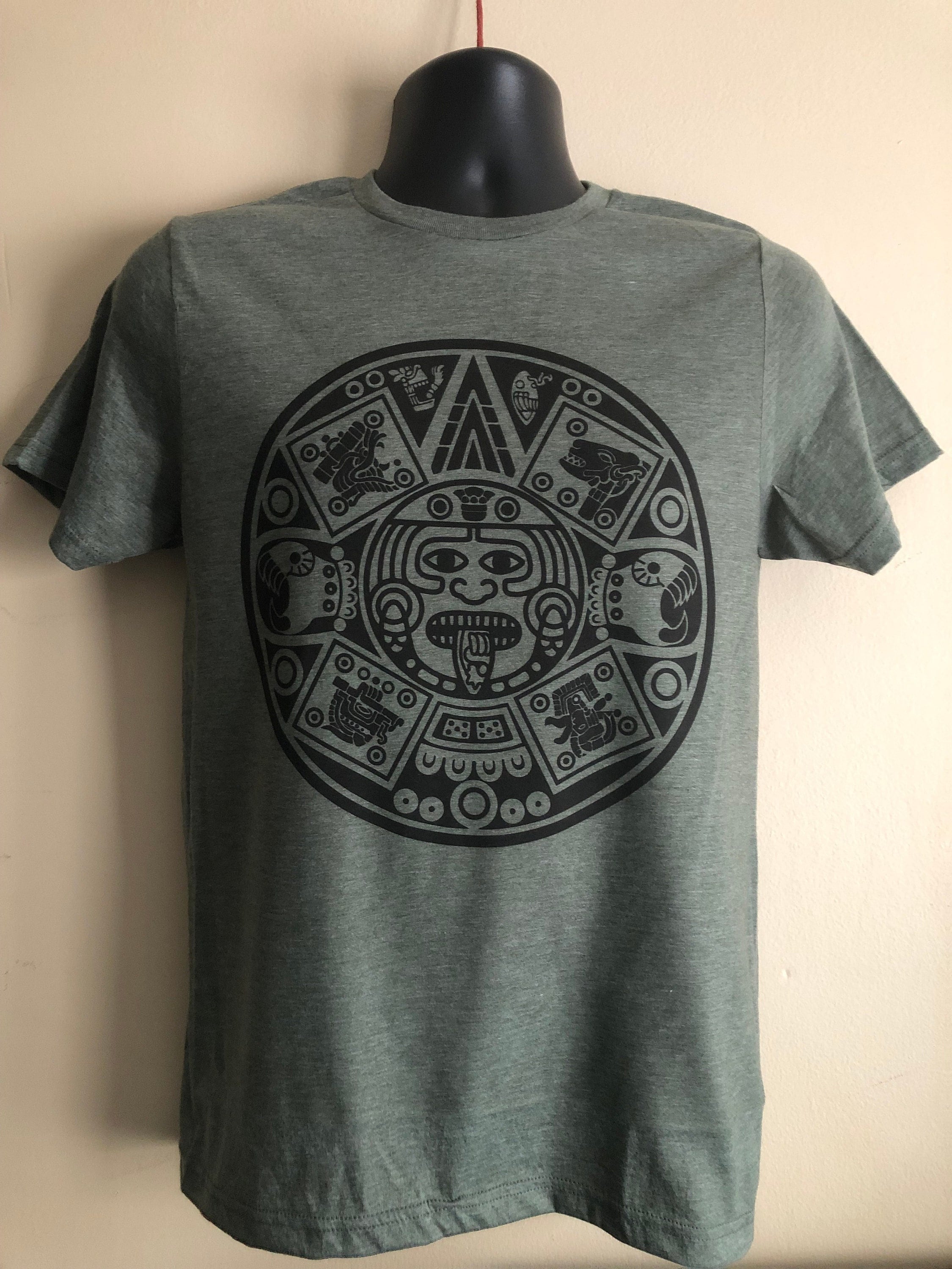 Calendario Azteca, Aztec Calendar Shirt, Mexico Shirt - Etsy