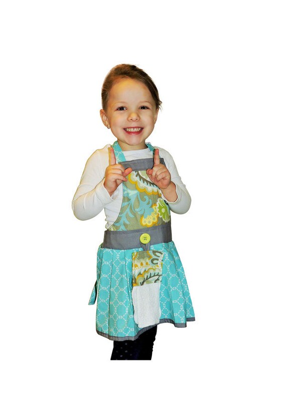 Girl's Cooking Apron Mother Daughter Aprons Baking | Etsy