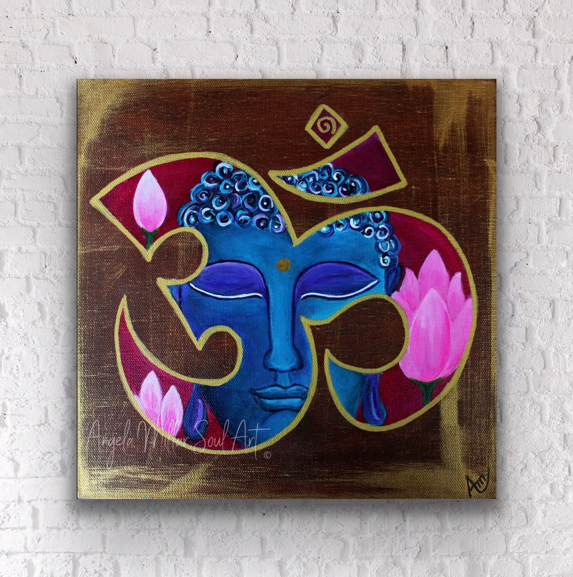 Buddha print Buddha wall art Meditation art Spiritual | Etsy