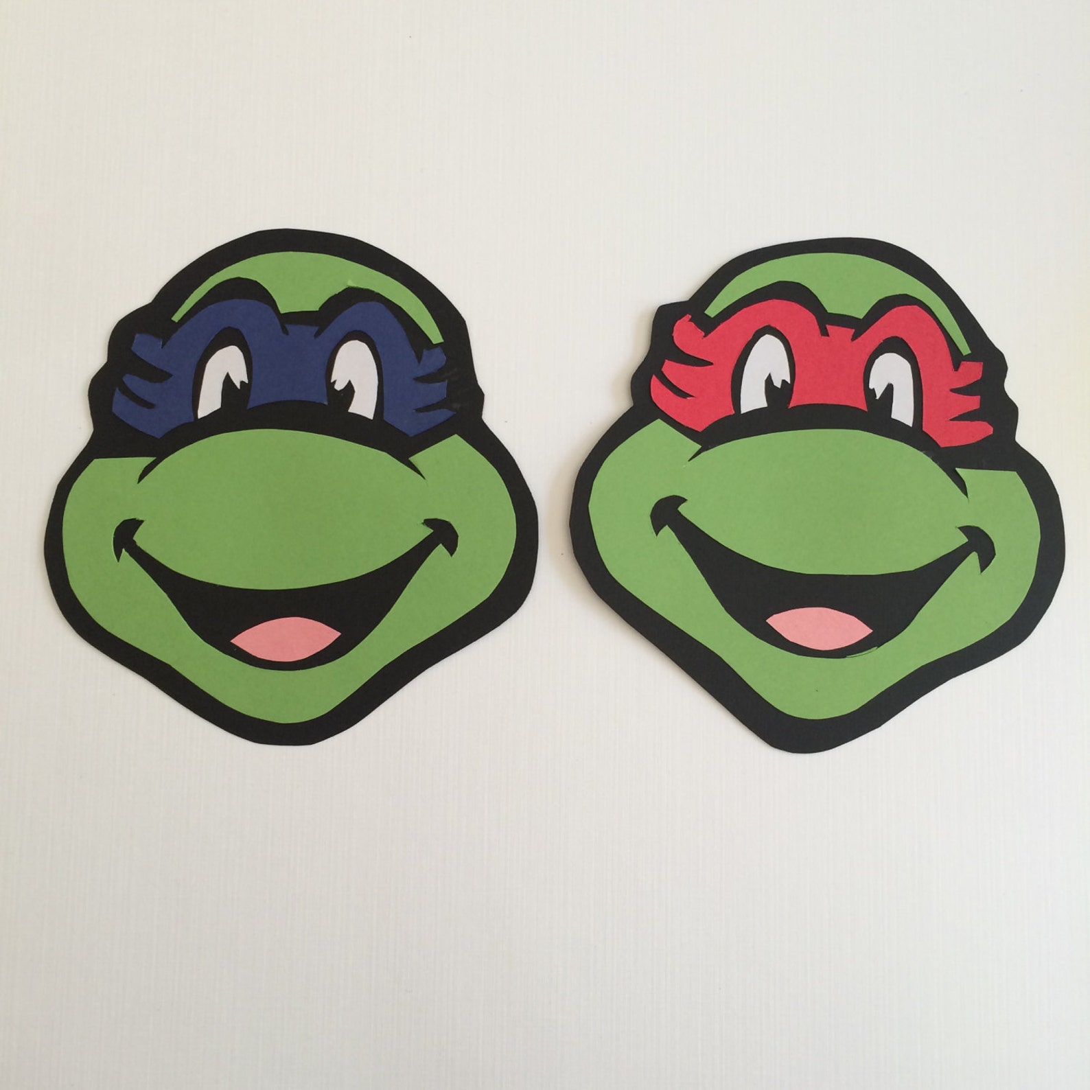 Ninja Turtle Birthday Cutouts for Banner or Centerpieces | Etsy