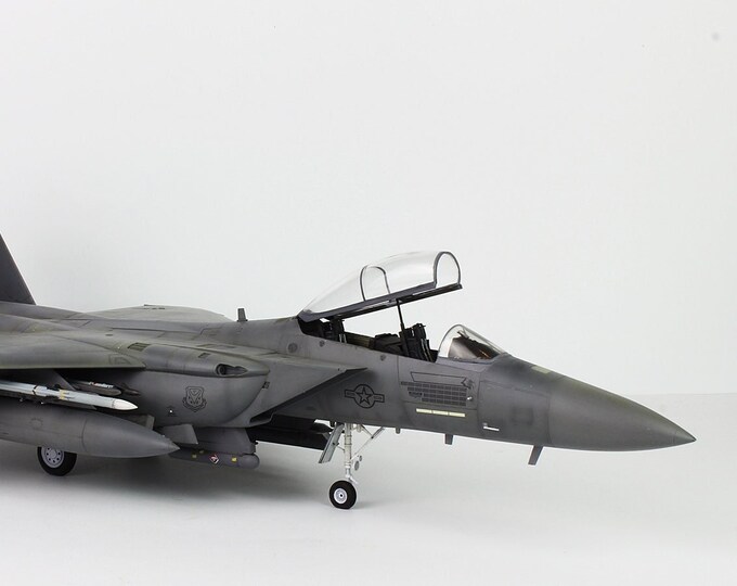 1/48 Built F-15E Scale Model Kit USAF Jet Fighter Model Prof Built - Etsy