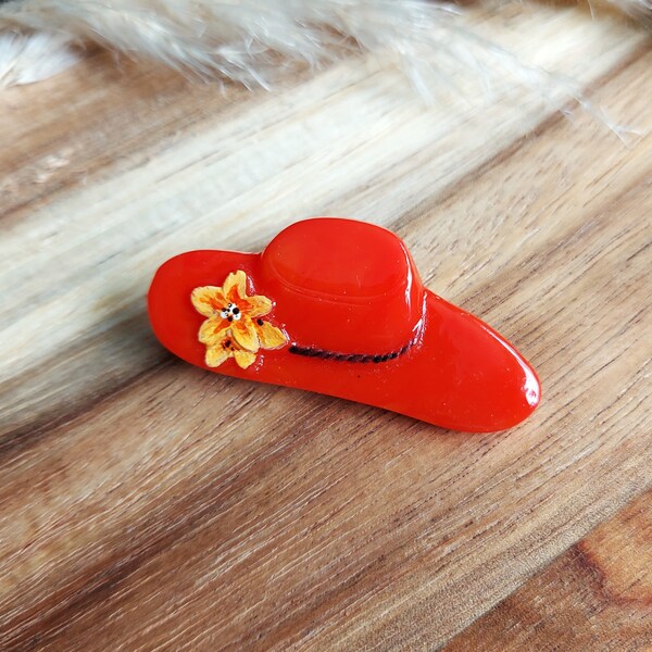 Hat Brooch - Etsy