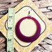 Statement Purple Hoops 50s 60s Style Drop Hoop Earrings - Etsy