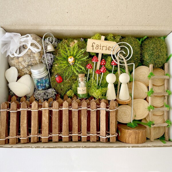 Fairy Garden Kit - Etsy