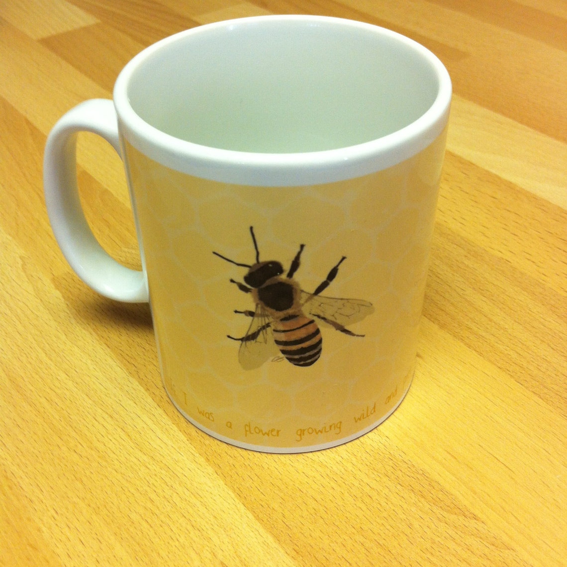 Honey Bee Ceramic Mug - Etsy
