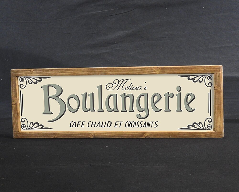 Personalised Kitchen Sign Farmhouse Decor Painted Shop Sign - Etsy